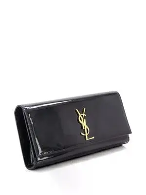 Saint Laurent Patent Leather Clutch Bag