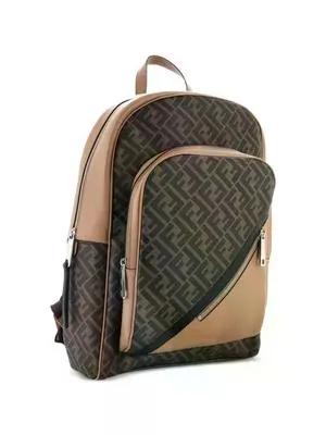 Fendi Chiodo Zucca Coated Canvas Backpack