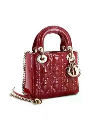 Dior Lady Chain Bag - Red