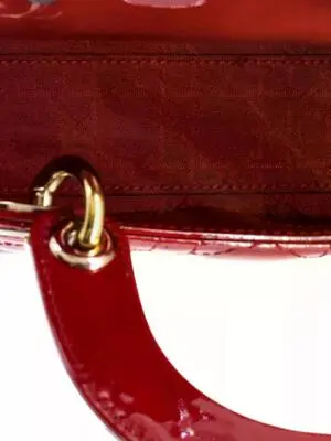 Dior Lady Chain Bag - Red