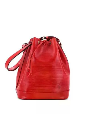 LOUIS VUITTON Noe Epi Leather Bucket Bag - Red