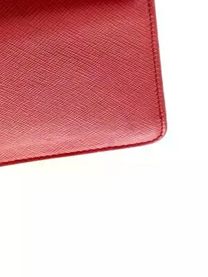 Prada Saffiano Leather Chain Wallet Crossbody Bag