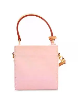 LOUIS VUITTON Monogram Vernis Bleecker Box Nm Satchel