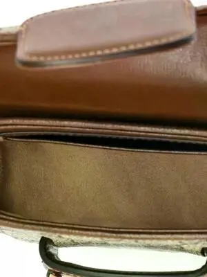 Gucci Horsebit 1955 Flap Wallet With Strap Bag - Brown