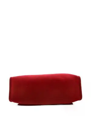 Hermès Herbag Zip Leather And Toile 31 Shoulder Bag