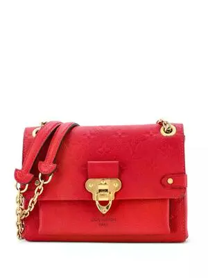 LOUIS VUITTON Monogram Empreinte Vavin Bb Bag - Red