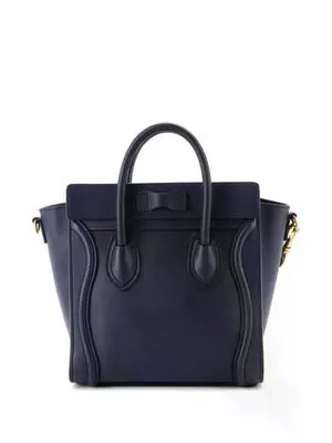 Celine Luggage Bag Nano Crossbody Bag - Blue