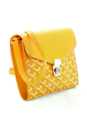 Goyard Chypre Wallet On Strap - Orange