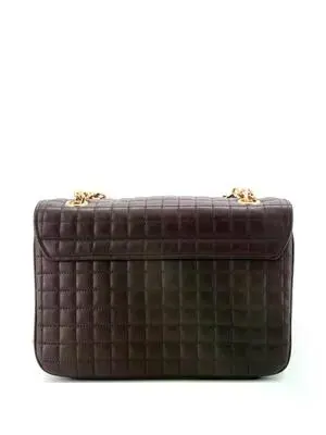 Celine Quilted Leather Medium Shoulder Bag
