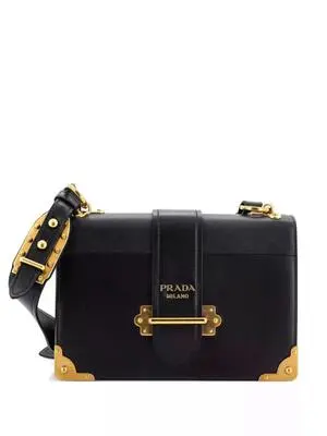 Prada Cahier Crossbody Bag - Black
