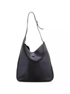 Saint Laurent Le 5 À 7 Supple Leather Large Hobo Bag - Black