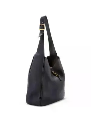 Saint Laurent Le 5 À 7 Supple Leather Large Hobo Bag