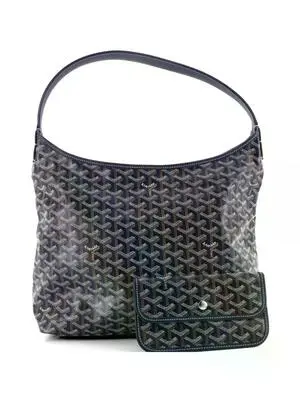 Goyard Boheme Coated Canvas Hobo Bag - Blue