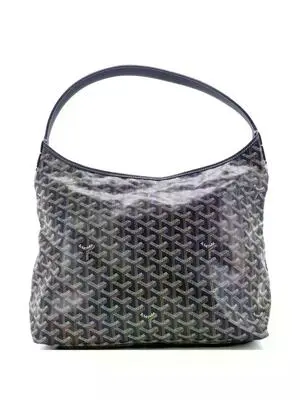 Goyard Boheme Coated Canvas Hobo Bag