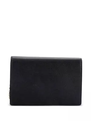Dior Saddle Chain Leather Clutch Bag
