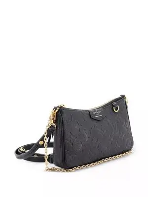 LOUIS VUITTON Easy Pouch On Strap Bag - Black
