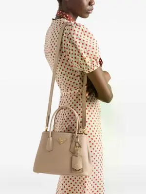 Prada Double Small Saffiano Leather Bag