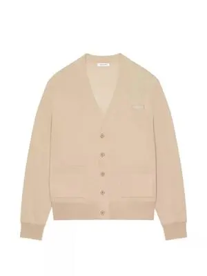 Givenchy Logo Patch Sweater - Neutrals
