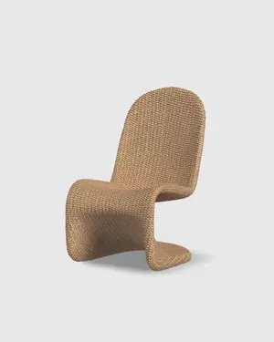 Quince Curved All-weather Wicker Indoor/outdoor Dining Chair