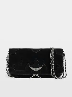 Zadig&Voltaire Rock Western Suede Clutch