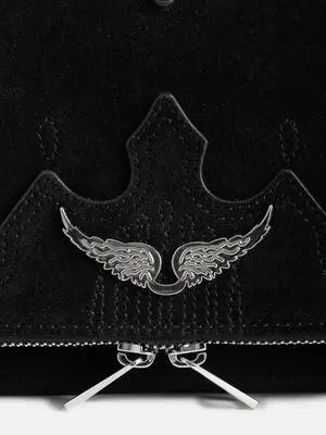 Zadig&Voltaire Rock Western Suede Clutch