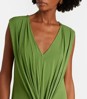 Sportmax Draped Maxi Dress