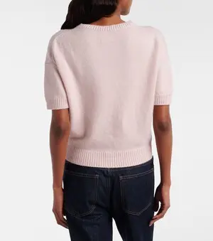 Khaite Golden Cashmere Sweater - Pink