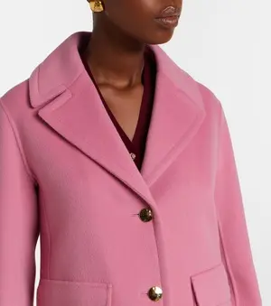 Max Mara Wool Jacket - Pink