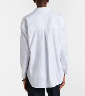 Max Mara Cotton Poplin Oxford Shirt - White