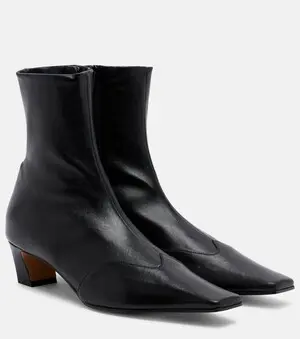 Khaite Mid Heel Booties