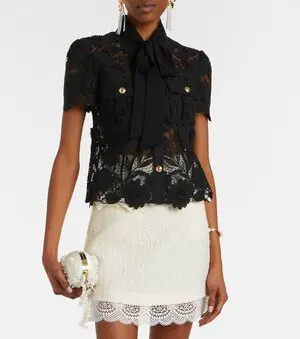 SELF-PORTRAIT Lace Top