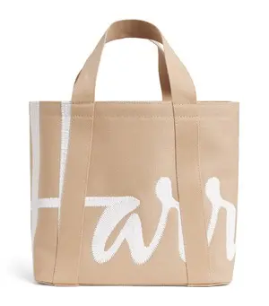 Harrods Small Logo Tote Bag