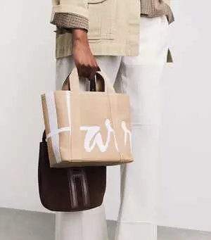 Harrods Small Logo Tote Bag