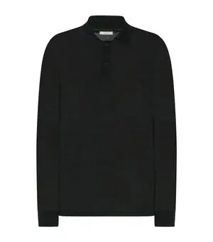 THE ROW Blaize Cashmere Polo Sweater
