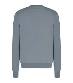 THE ROW Senna Merino Wool V-neck Sweater