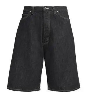 Studio Nicholson Wide-leg Denim Shorts
