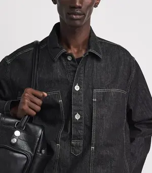 Studio Nicholson Denim Pullover Shirt