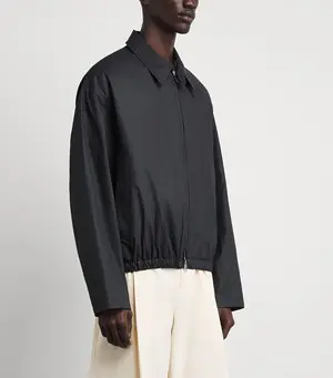 Studio Nicholson Lyons Bomber Jacket With Resin Coating