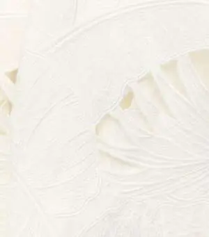 Zimmermann Mahon Cotton Midi Skirt - Ivory