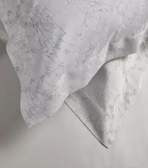 CELSO DE LEMOS Parus Oxford Pillowcase - Grey