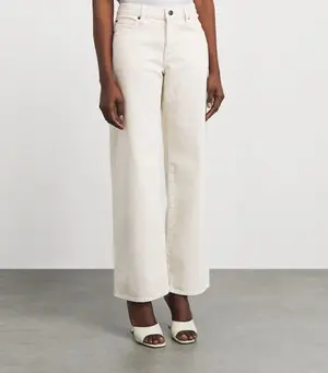 FRAME The Saturday Low-rise Straight Jeans