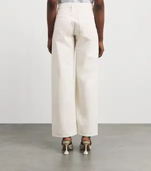 FRAME The Saturday Low-rise Straight Jeans
