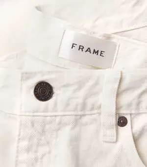 FRAME The Saturday Low-rise Straight Jeans