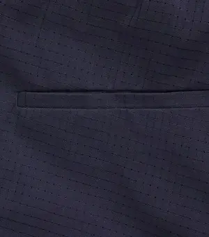 BOSS Elst Slim Fit Wool-blend Trousers With Drawstring Waist