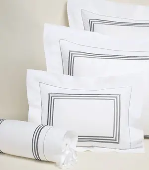 PRATESI Tre Righe Pillowcase - Grey