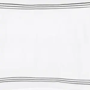 PRATESI Tre Righe Pillowcase - Grey
