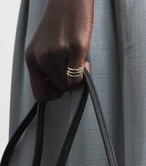 SPINELLI KILCOLLIN Sterling And Yellow Gold Solarium Ring - Silver