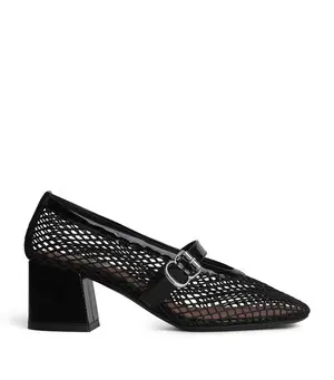 Alaïa Mesh Babies Pumps 55 - Black