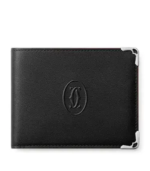 Cartier Leather Must De Wallet - Black