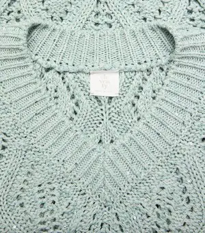 Eleventy Cotton-blend V-neck Sweater